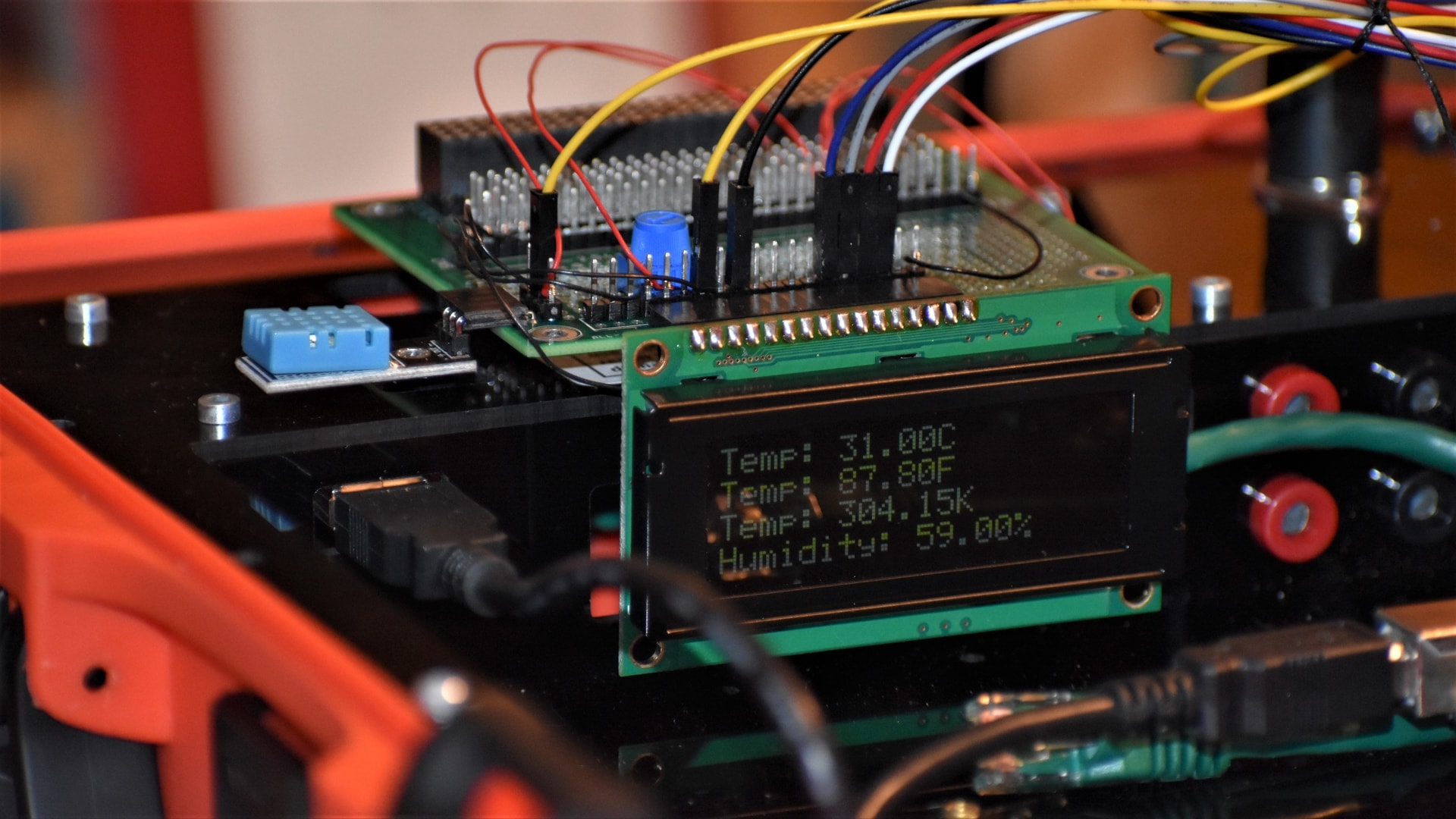Display Temperature and Humidity on LCD - ProteShea